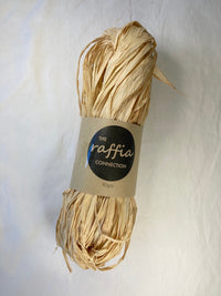 Raffia 50g - Natural Un-dyed (LIMIT 2 PER CUSTOMER) - The Raffia Connection