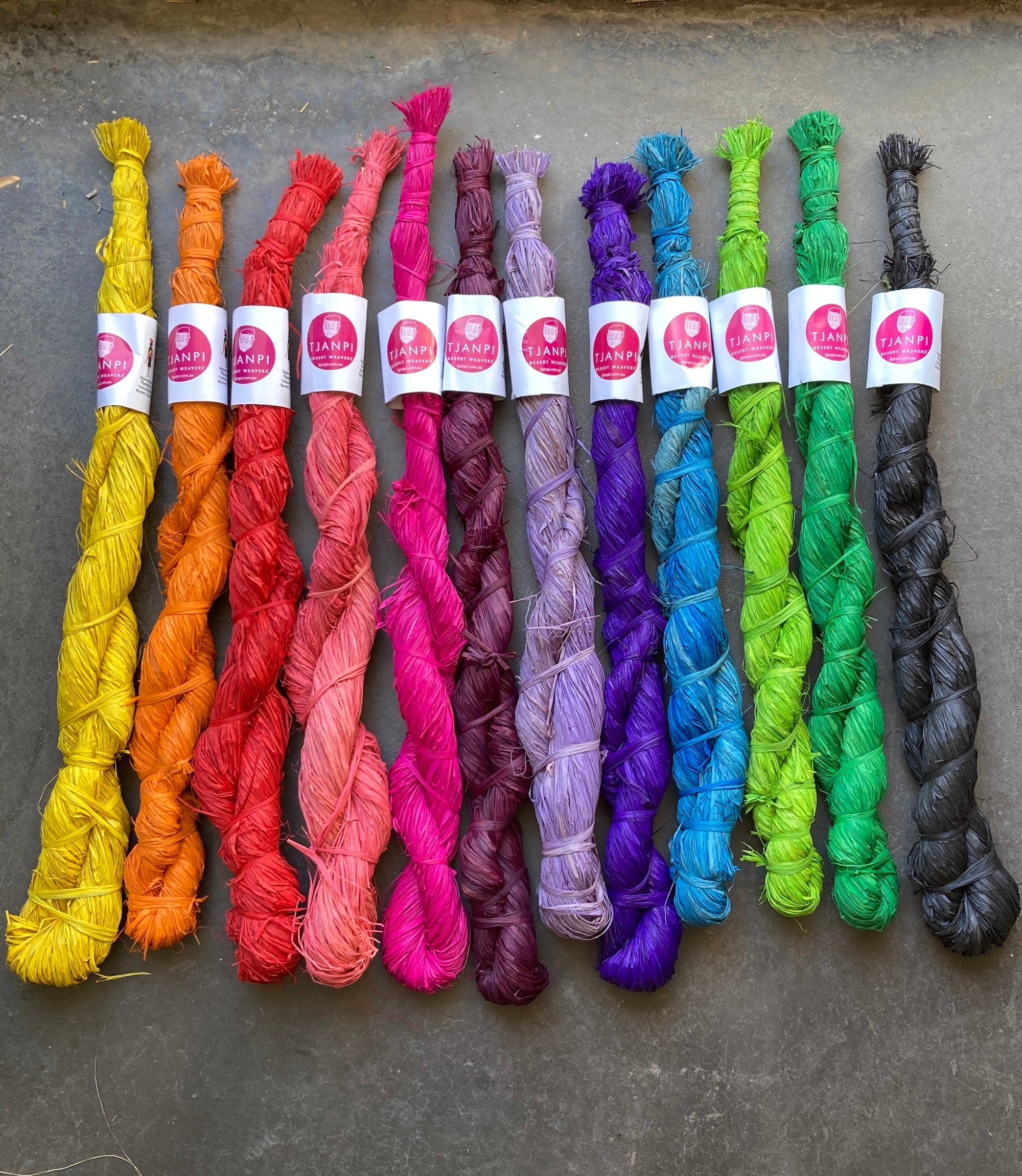 Raffia Rainbow Bulk Pack - The Raffia Connection
