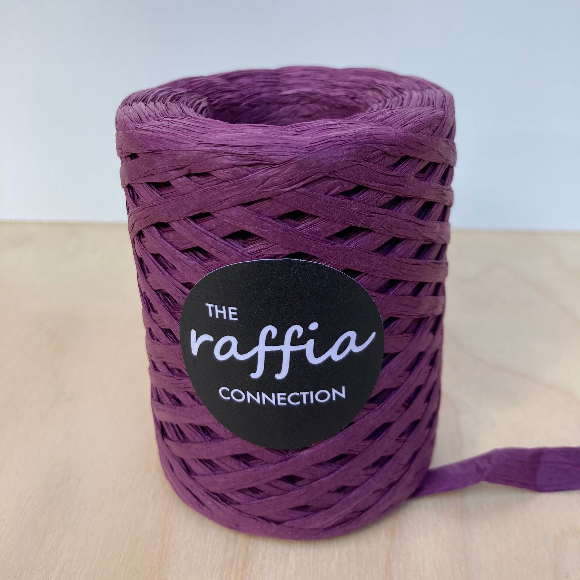 Paper Raffia 100m Violet - The Raffia Connection